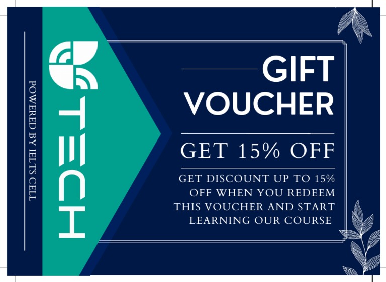 Gift Voucher Graphic Designing Course | PDF