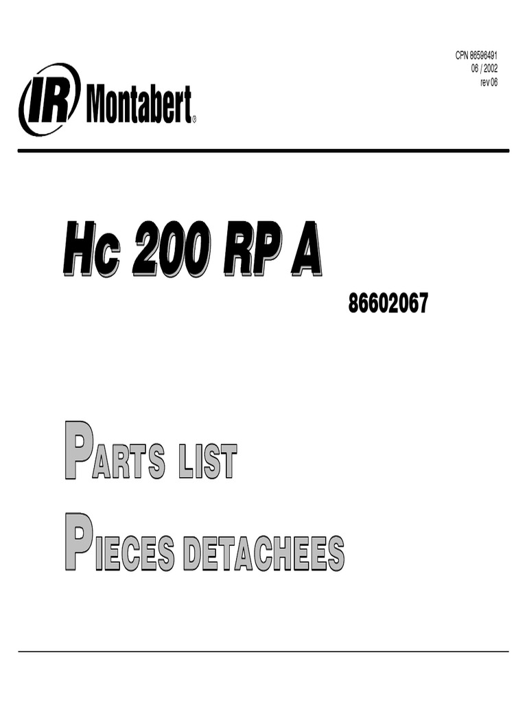 HC200A | PDF | Biens manufacturés