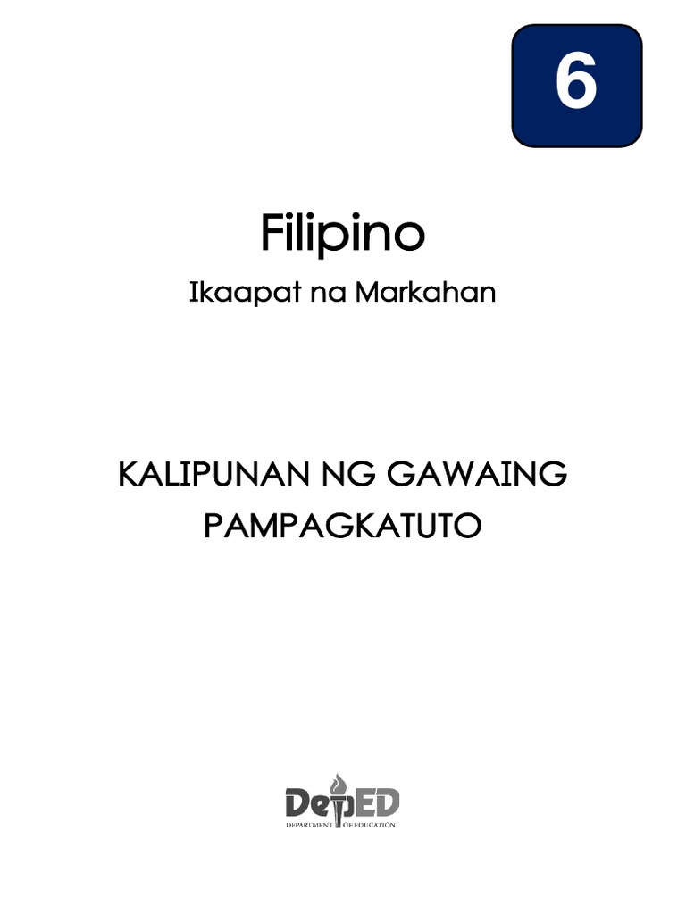 Filipino 6 LAS Q4 | PDF | Philippines