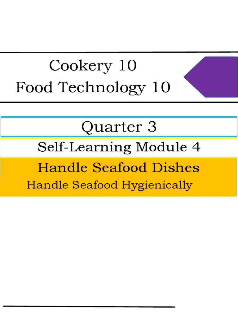 Proper Seafood Handling and Storage Guide | PDF | Cooking | Shellfish