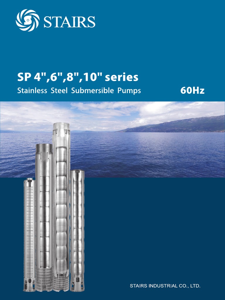 Component Materials and Standards for Stairs SP Series Submersible ...