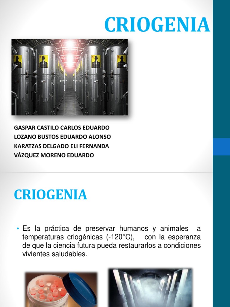 Criogenia | PDF | Medicina | Medicina CLINICA