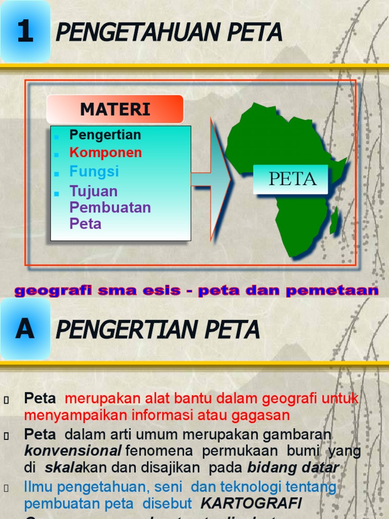 Dasar-Dasar Pemetaan Geografi | PDF