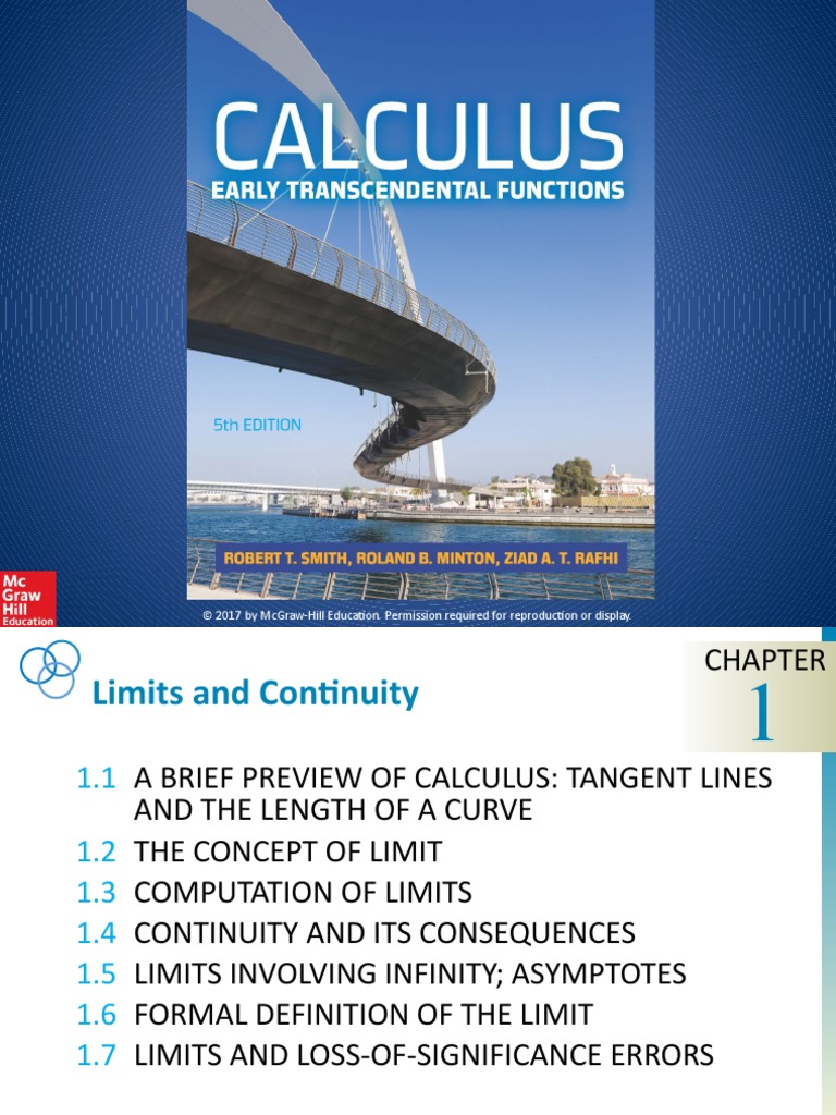 SmithMinton Calculus ET 5e C01 S01 | PDF | Tangent | Slope