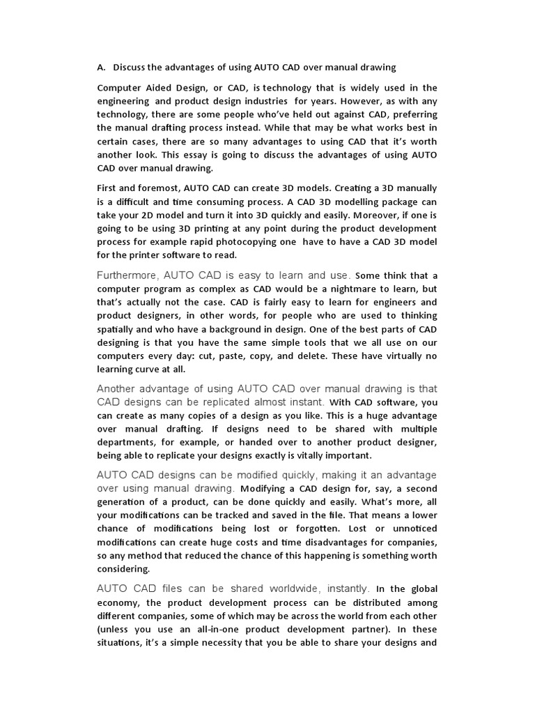 Auto Cad Assignment 3 | PDF | Computer Aided Design | Computer File