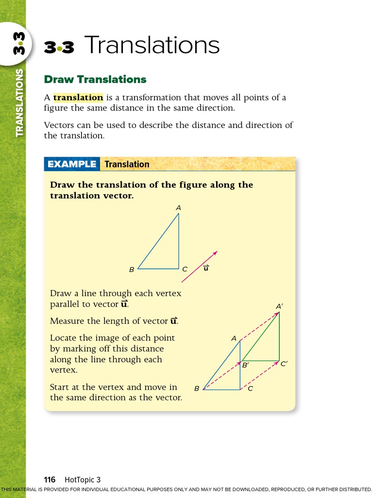 Draw Translations | PDF | Vertex (Graph Theory) | Classical Geometry