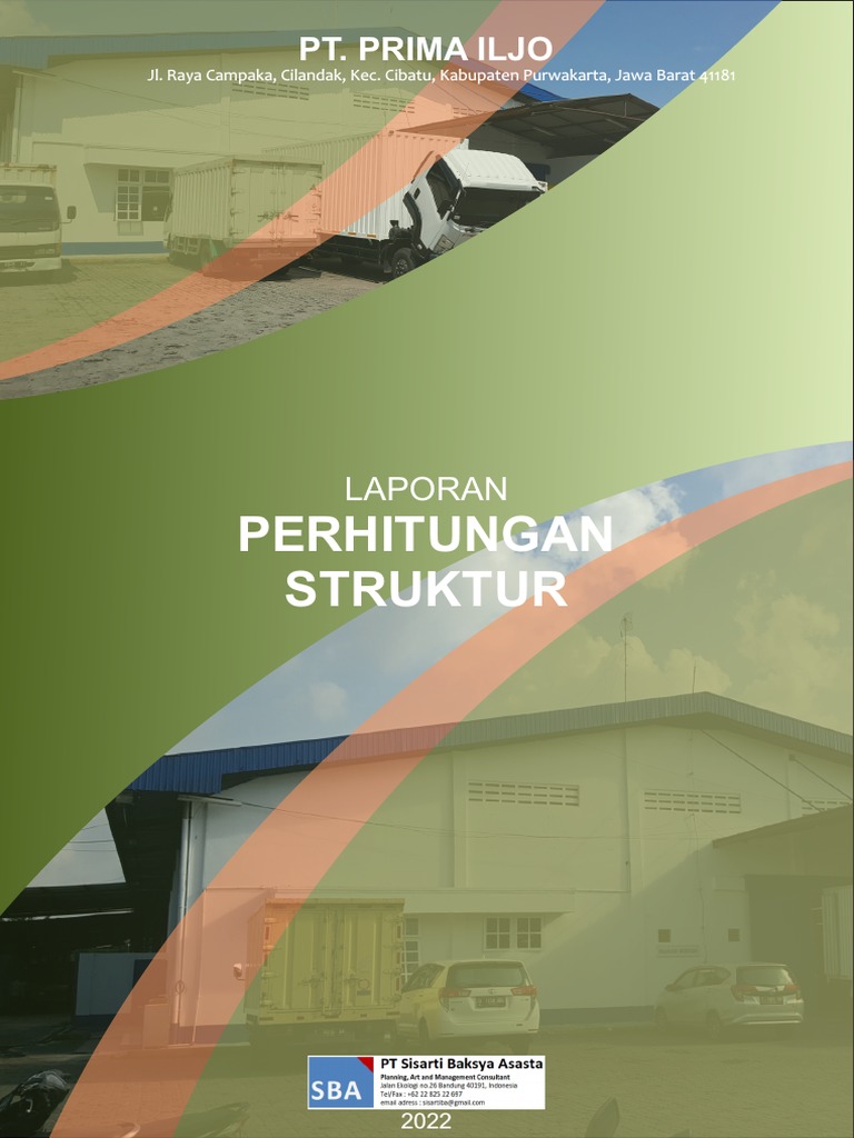 Laporan Perhitungan Struktur Prima Li Jo | PDF