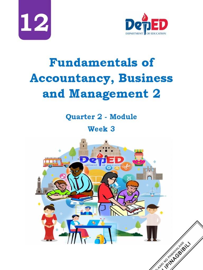 LAS Q2 FABM 2 Week 3 | PDF | Debits And Credits | Banks