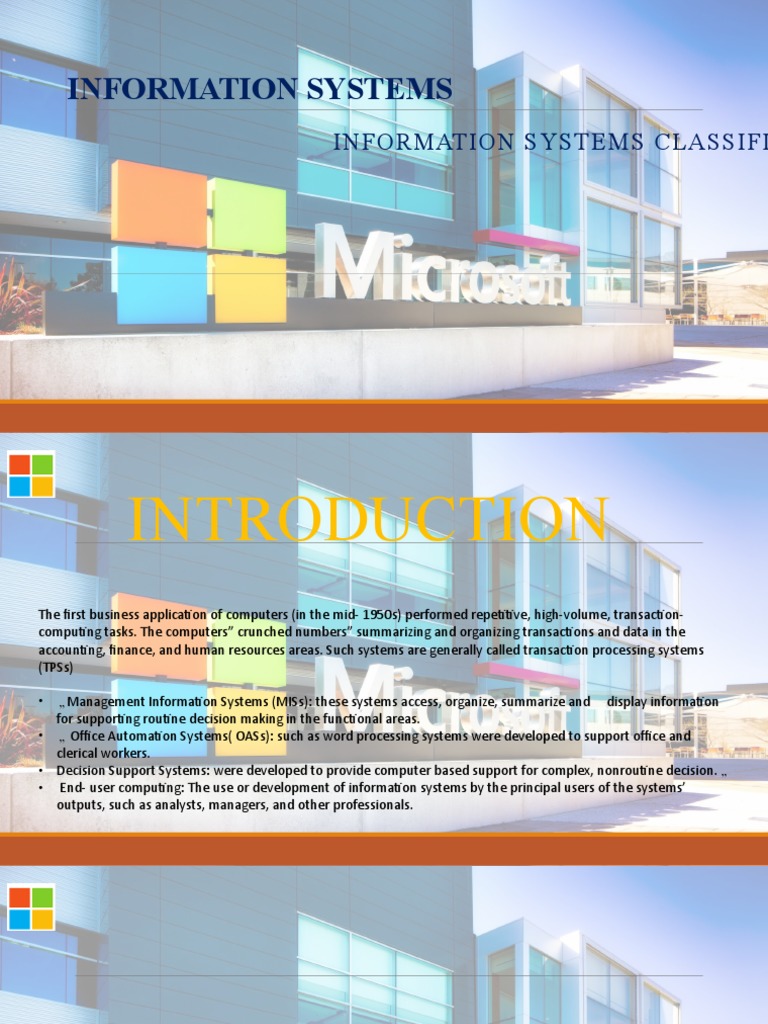 Information Systems PPT New | Download Free PDF | Information System | Information