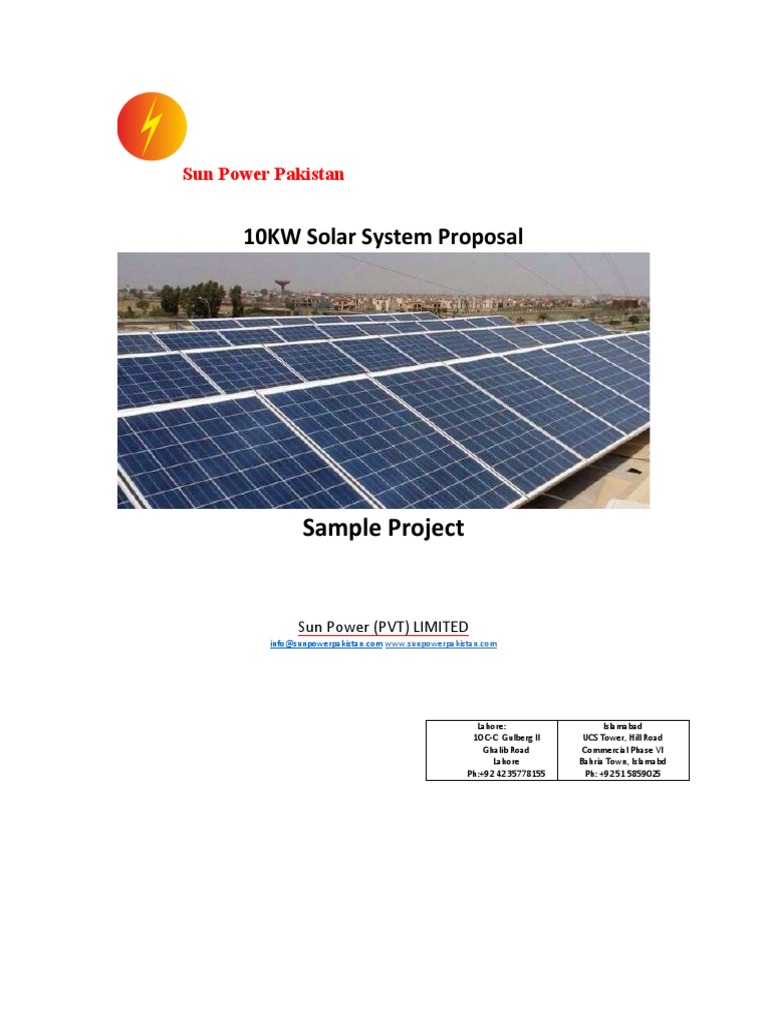 10KW With 5KW | PDF | Photovoltaic System | Photovoltaics