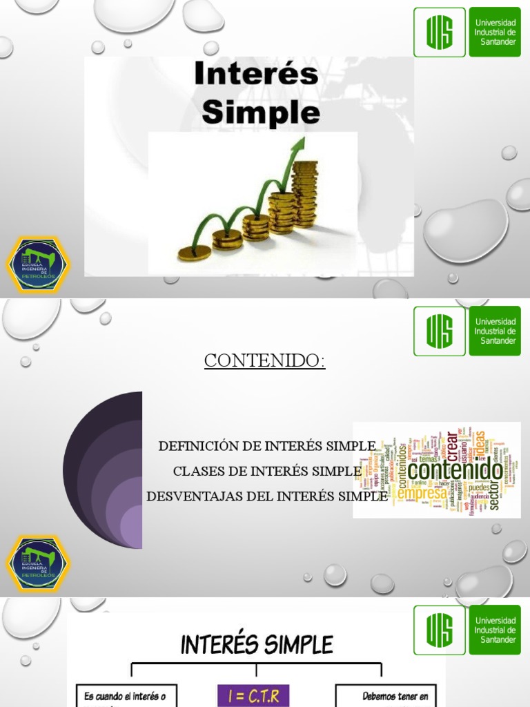 4 Interes Simple Interes Compuesto | PDF | Interés | Tasas de interés