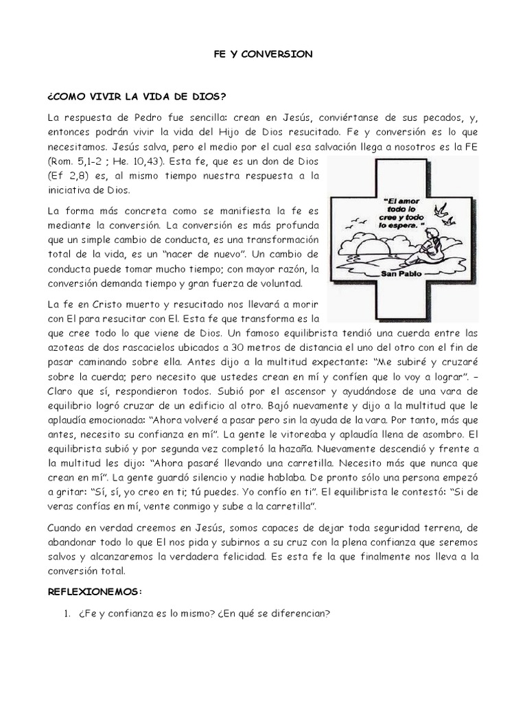 Fe y Conversion | PDF | Fe