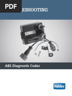 Wabco Abs Fault Codes | PDF | Anti Lock Braking System | Wheel