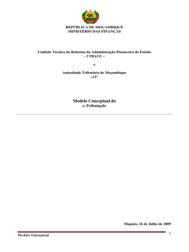 Modelo Conceptual E Tributacao Pdf Impostos Cheque Banco