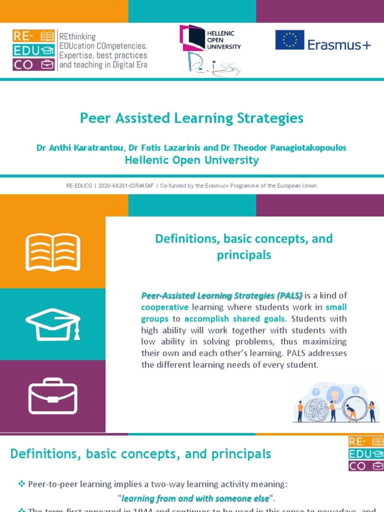 Peer Assisted Learning Strategies | PDF | Teaching Method | Learning