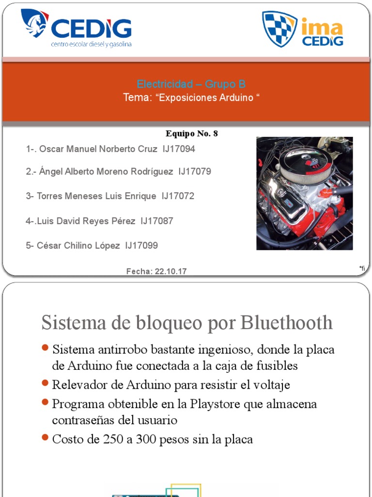 Ex Posicion | PDF | Arduino | Electricidad