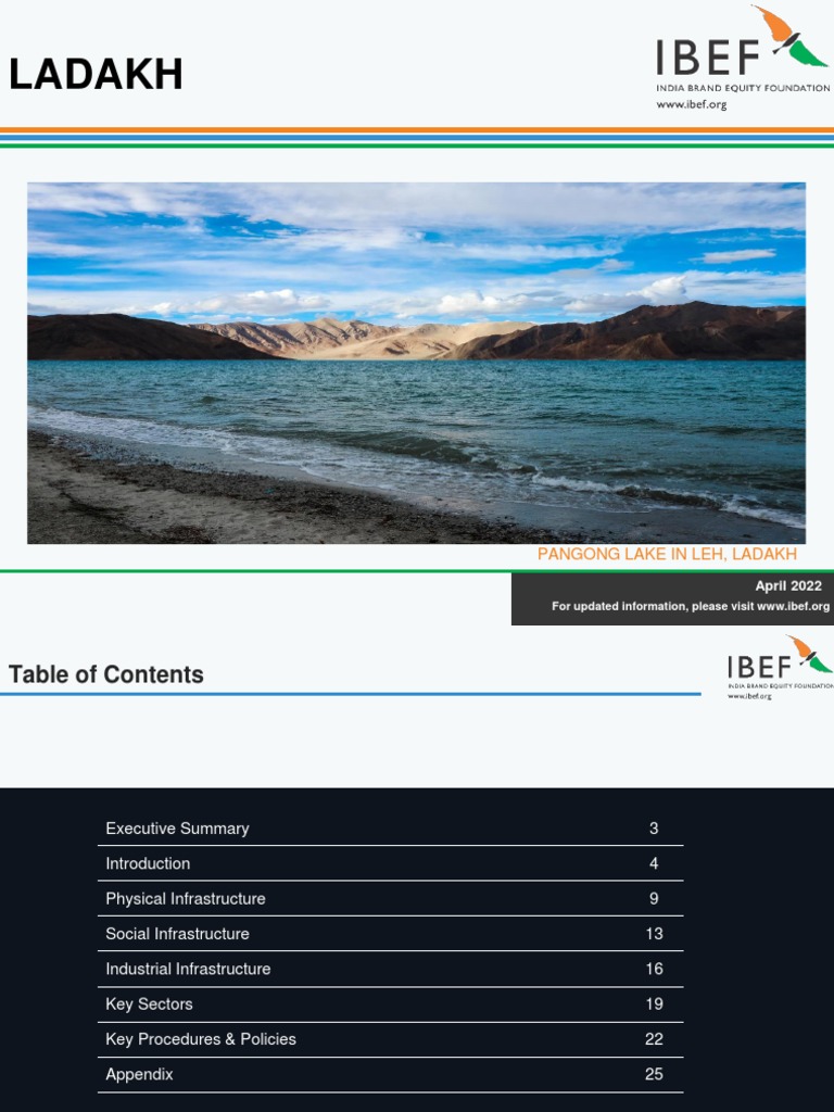 Ladakh April 2022 | PDF