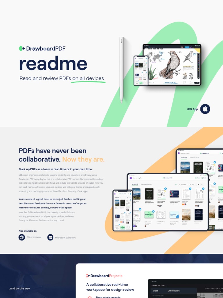 Welcome To Drawboard PDF - Read Me! | PDF | Ios | Mobile App