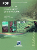 Guía para La Interpretación de Cartografía Edafología PDF | PDF | Mapa | Suelo