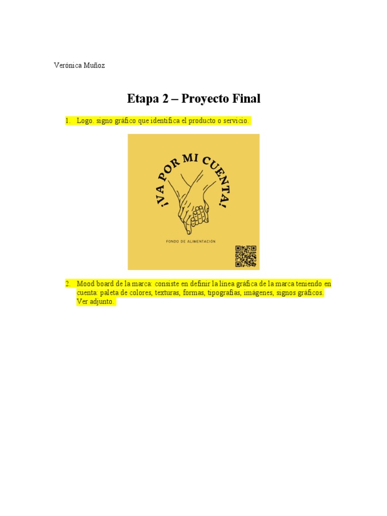 Etapa 2 Proyecto Final Fundamentos | PDF