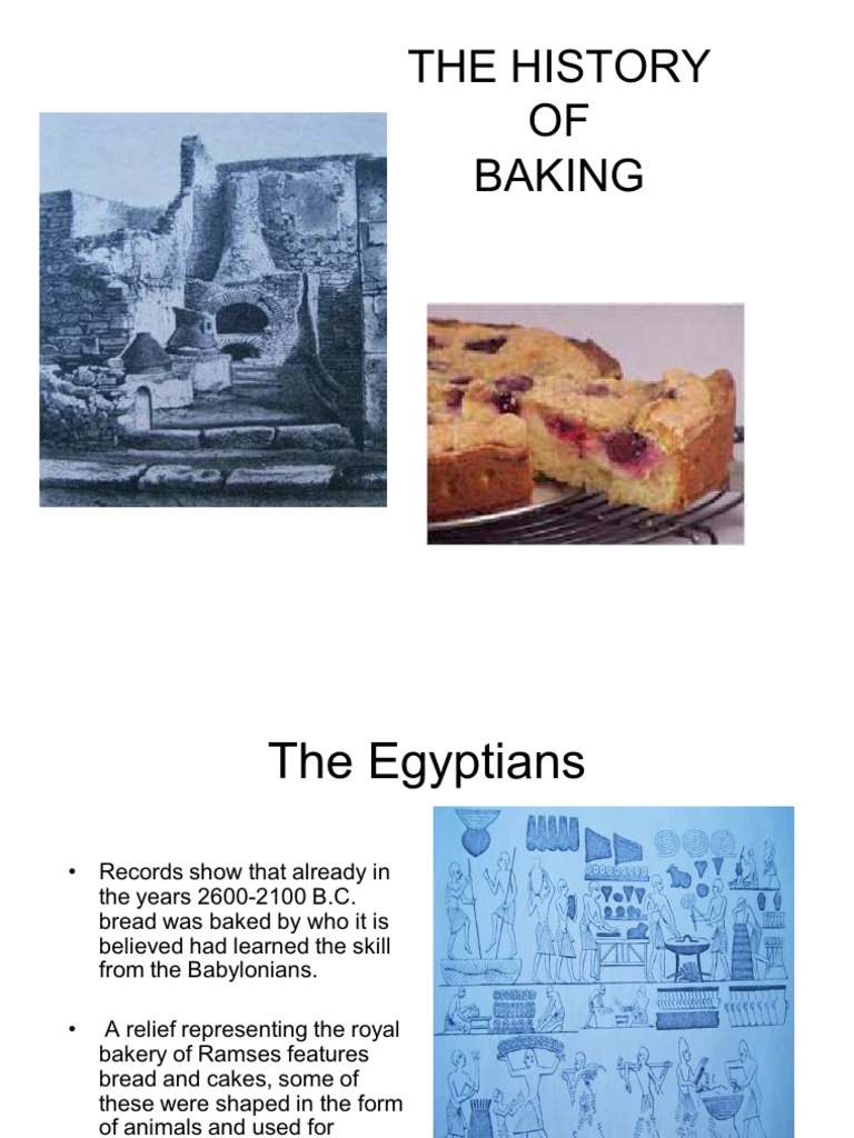 The History of Baking | PDF