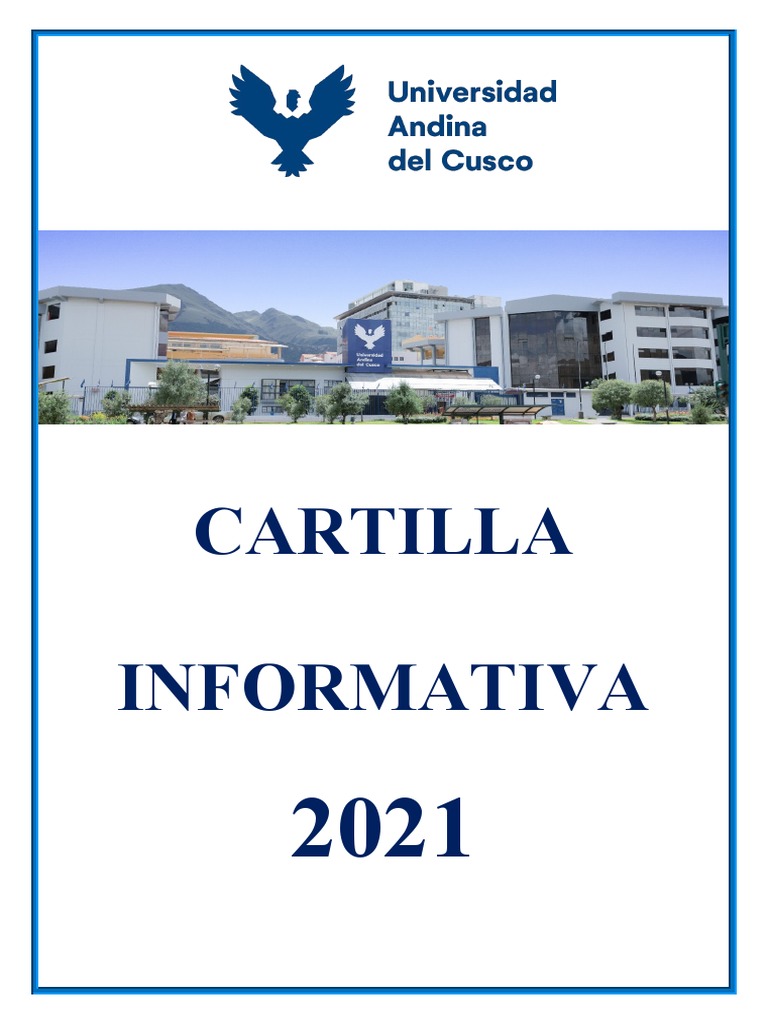 Cartilla Informativa | PDF | Licenciatura | Contabilidad