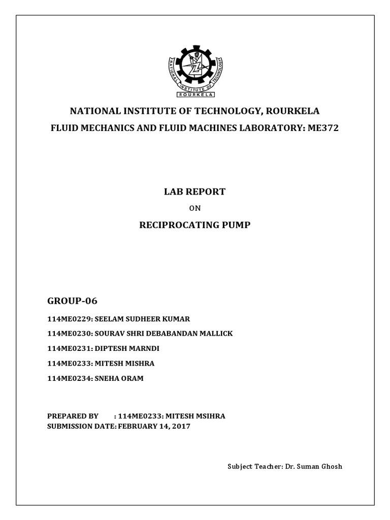 Reciprocating Pump | PDF | Pump | Piston