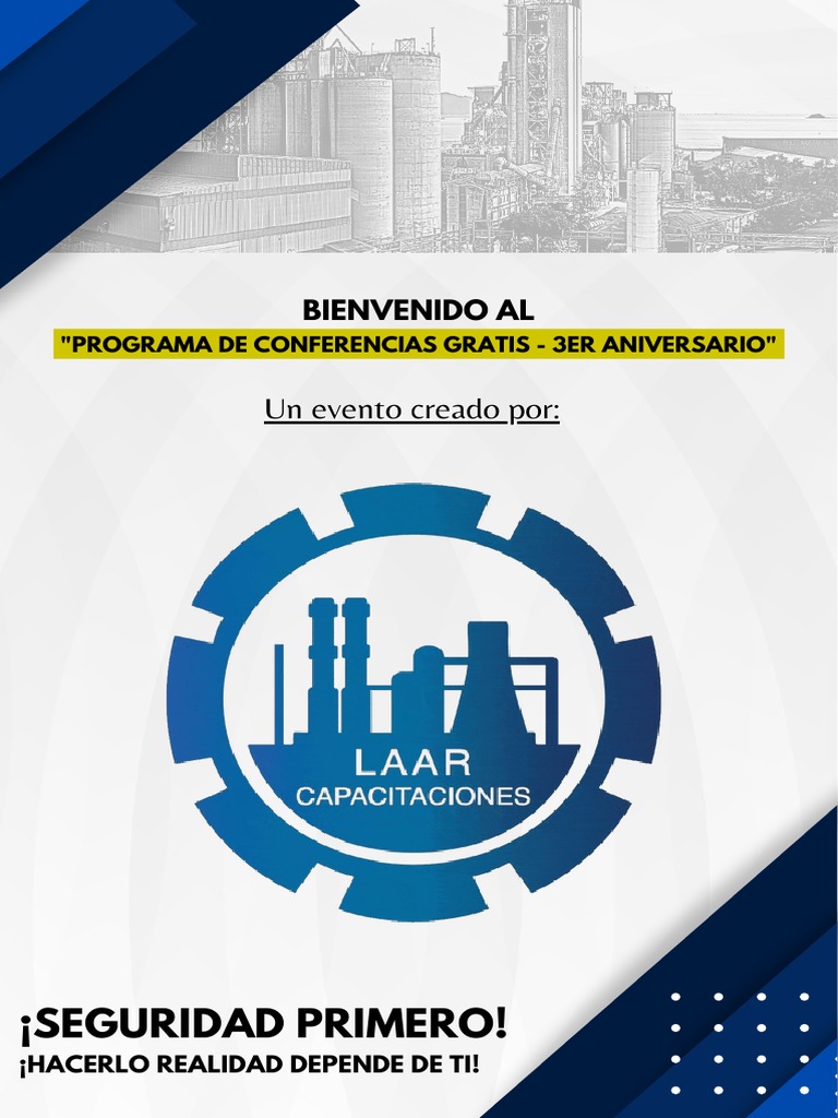 Bienvenido Al 3er Aniversario de Laar Capacitaciones Mexico | PDF | Informática