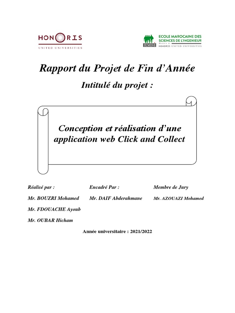 Rapport PFA 2022 | PDF | Scrum (développement) | Langage de Modélisation Unifié