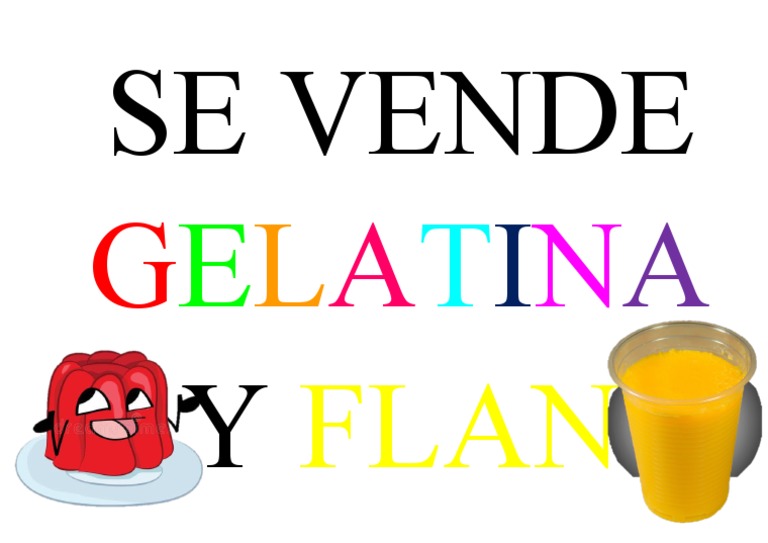 Se Vende Gelatina | PDF