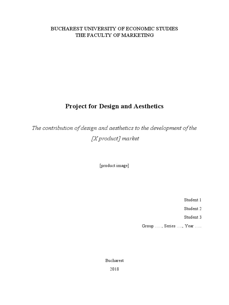 Template-Design Project 2017-2018 MRK en | PDF | Marketing | Advertising