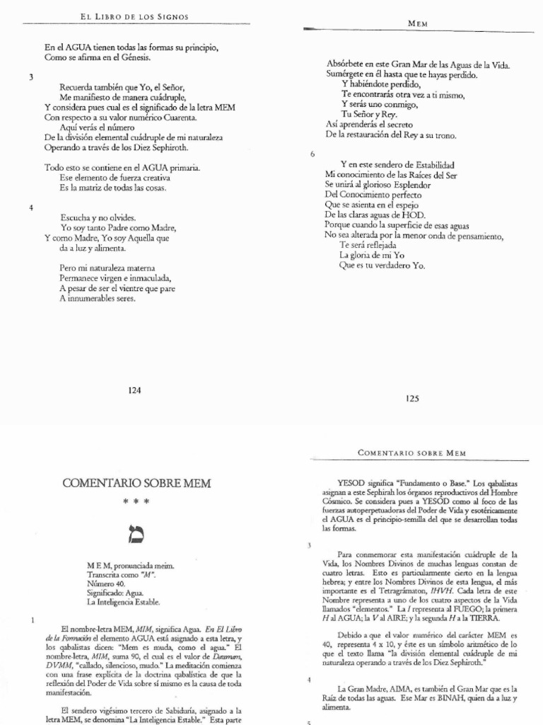 1934 Tarot El Libro de Los Signos, 22 Meditaciones Sobre La Sabiduría-4 | PDF