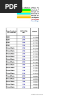 Tabela Do Bpa Oficial | PDF