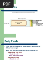 Body Fluid Compartment Slides | PDF | Physiology | Animal Anatomy