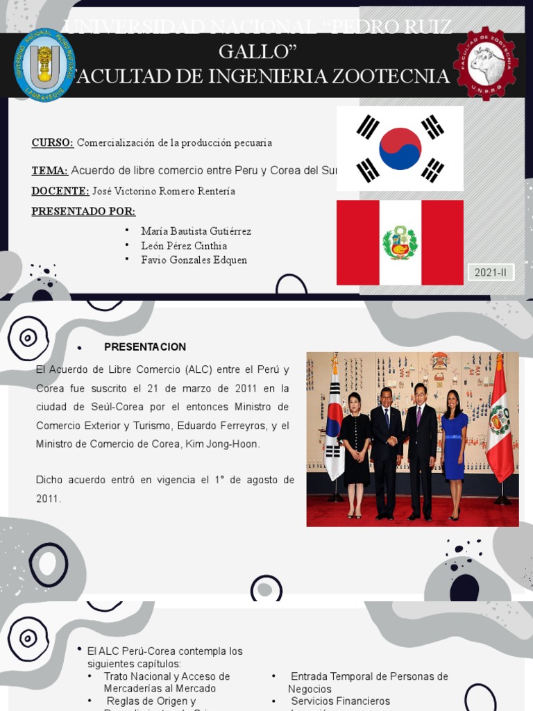 TLC Peru y Corea Del Sur 2 | PDF | Perú | Tratado de Libre Comercio ...
