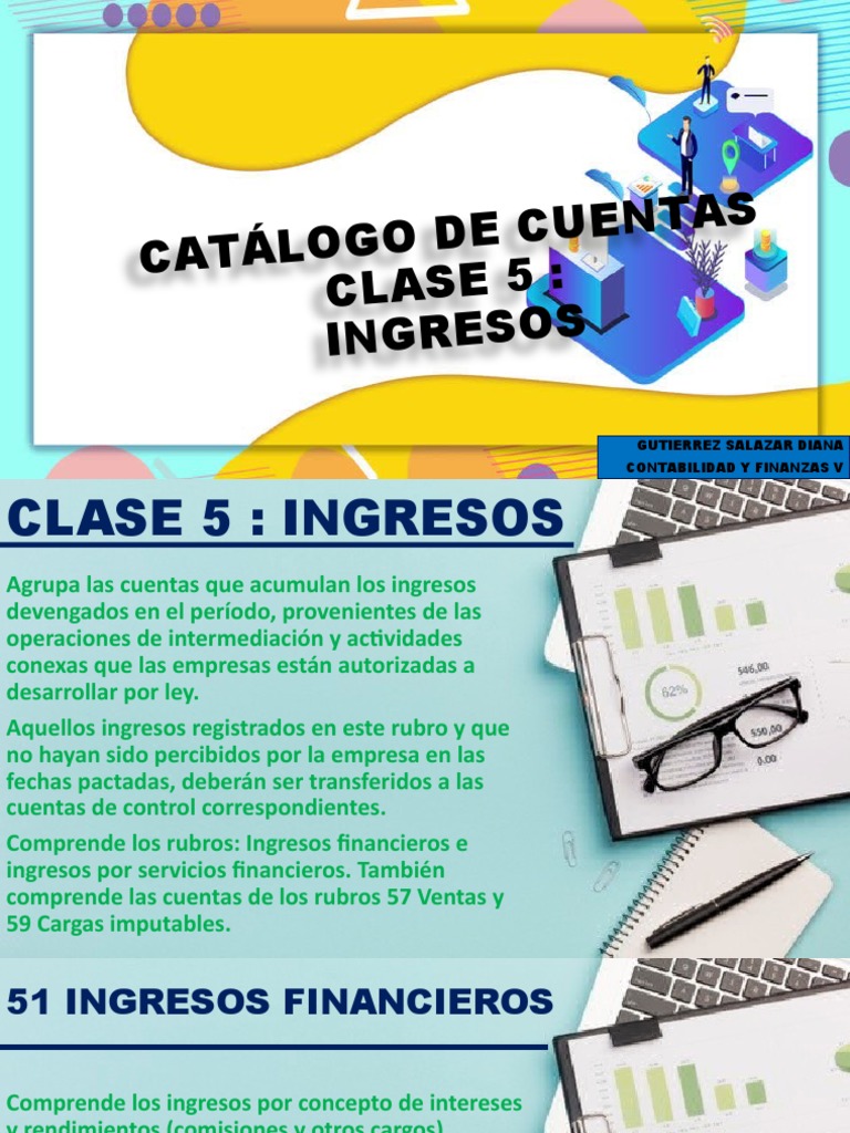 Cuentas de Ingresos | PDF | Contabilidad | Bancos