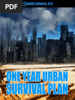 Twelve Month Prepper Plan | PDF | Survivalism | Dough