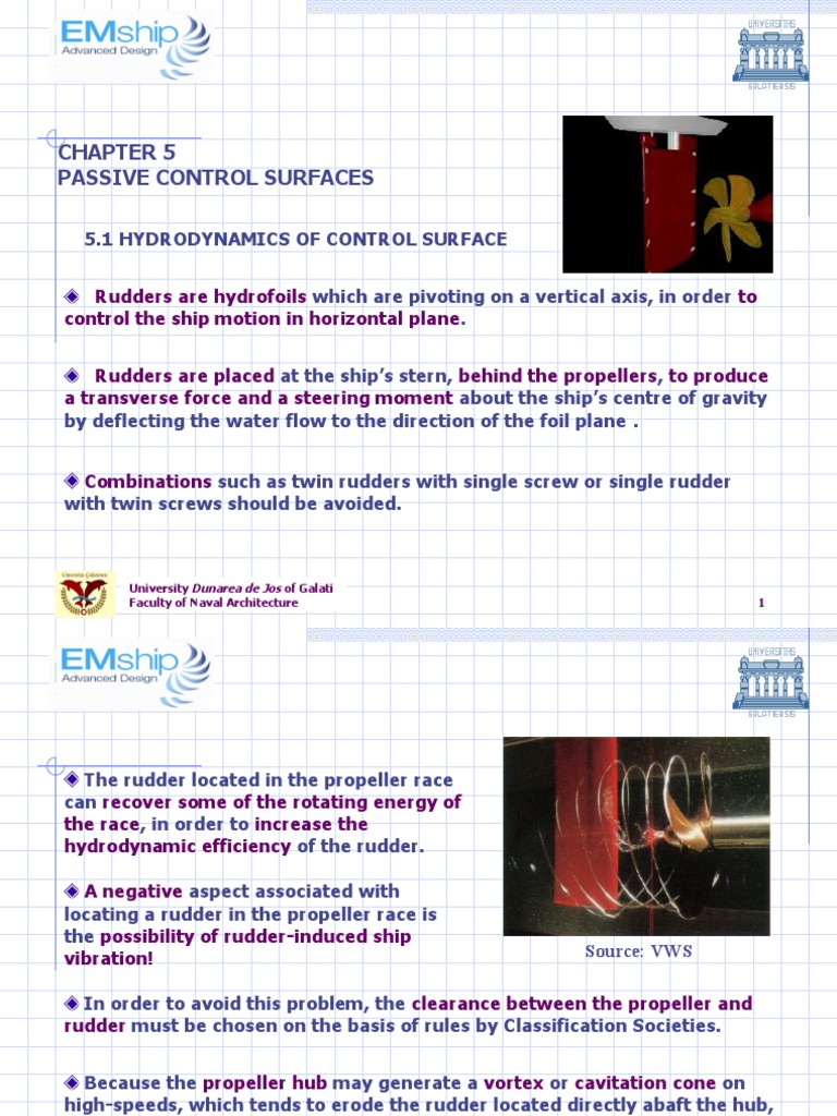 CAD-CAE 5 Ship Manoeuvring | Download Free PDF | Propeller | Rudder