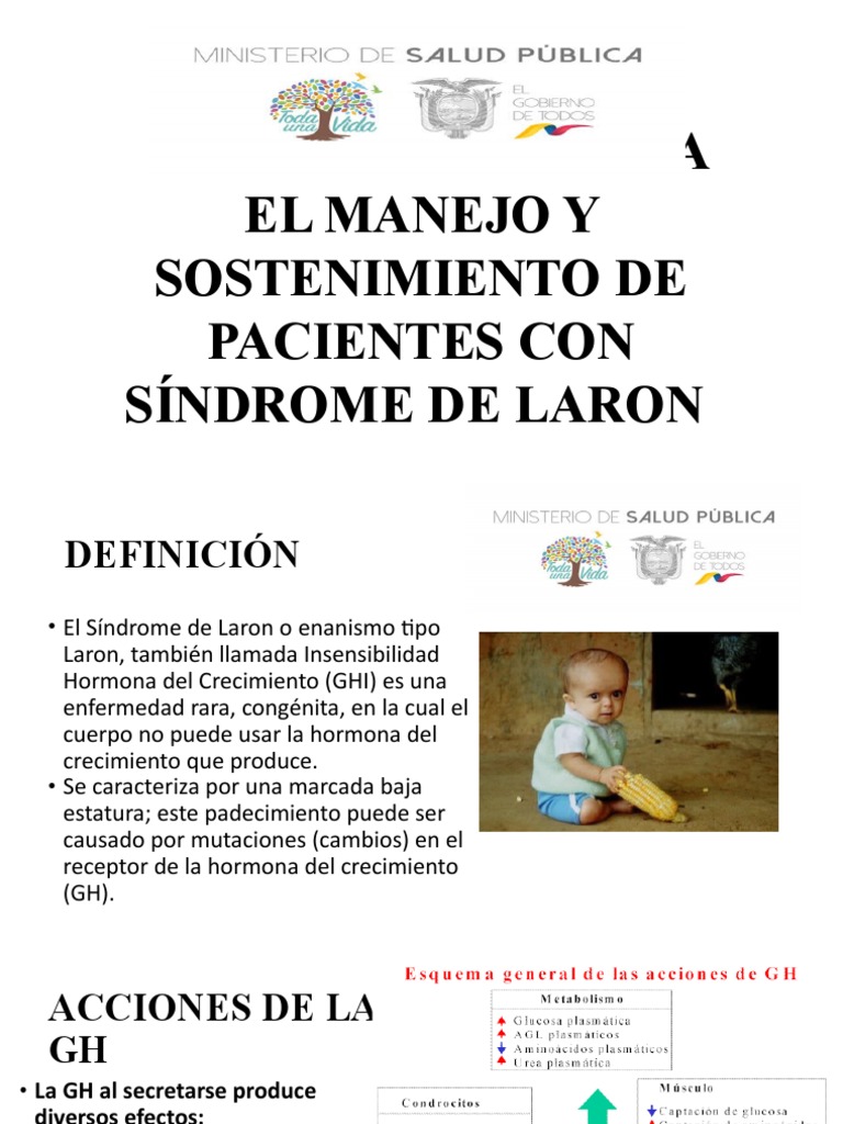Manejo del Síndrome de Laron | PDF | La insulina tiene gusto del factor ...