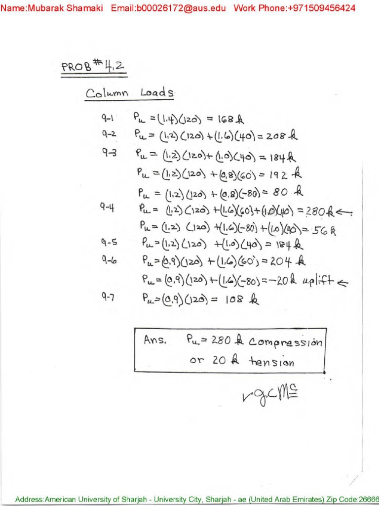 Solution Manual Design of Reinforced Concrete by Mccormac - Page - 044 ...