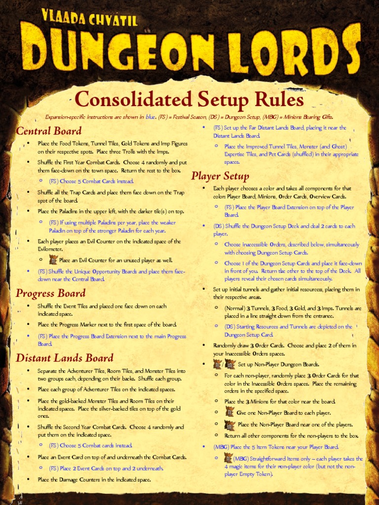 Game Setup Guide for Enthusiasts | PDF | Tabletop Games | Gaming