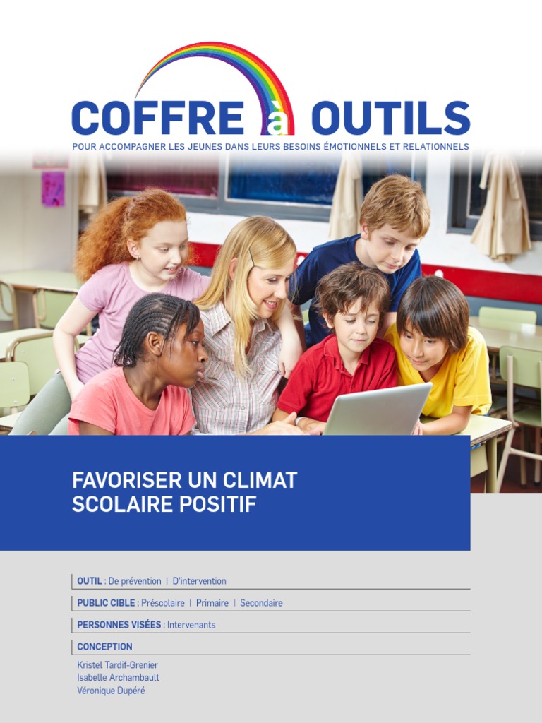 Favoriser un climat scolaire positif | PDF | Environnement naturel | Écoles