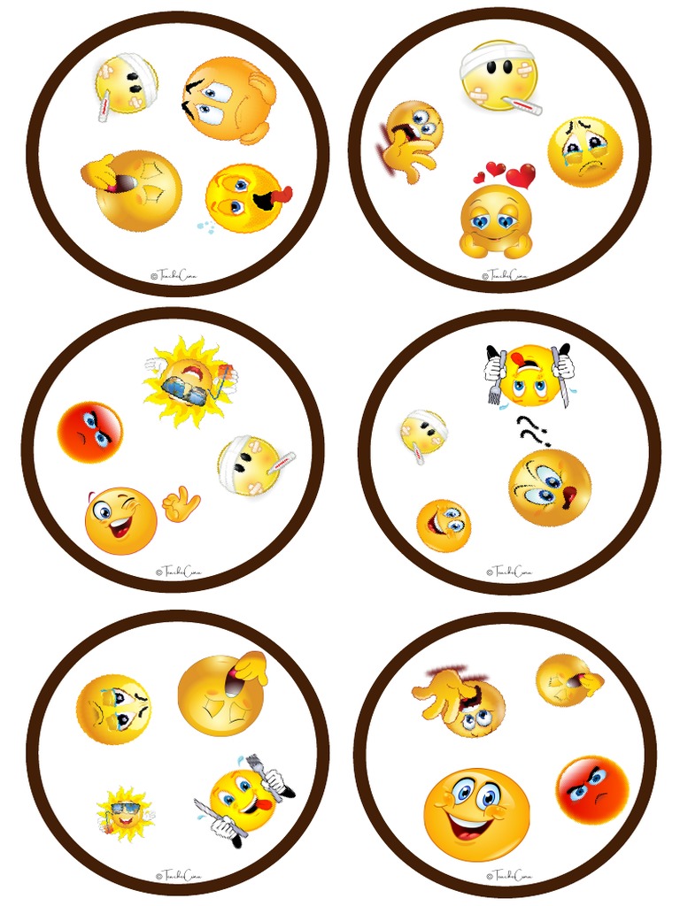 Feelings Spot It | PDF