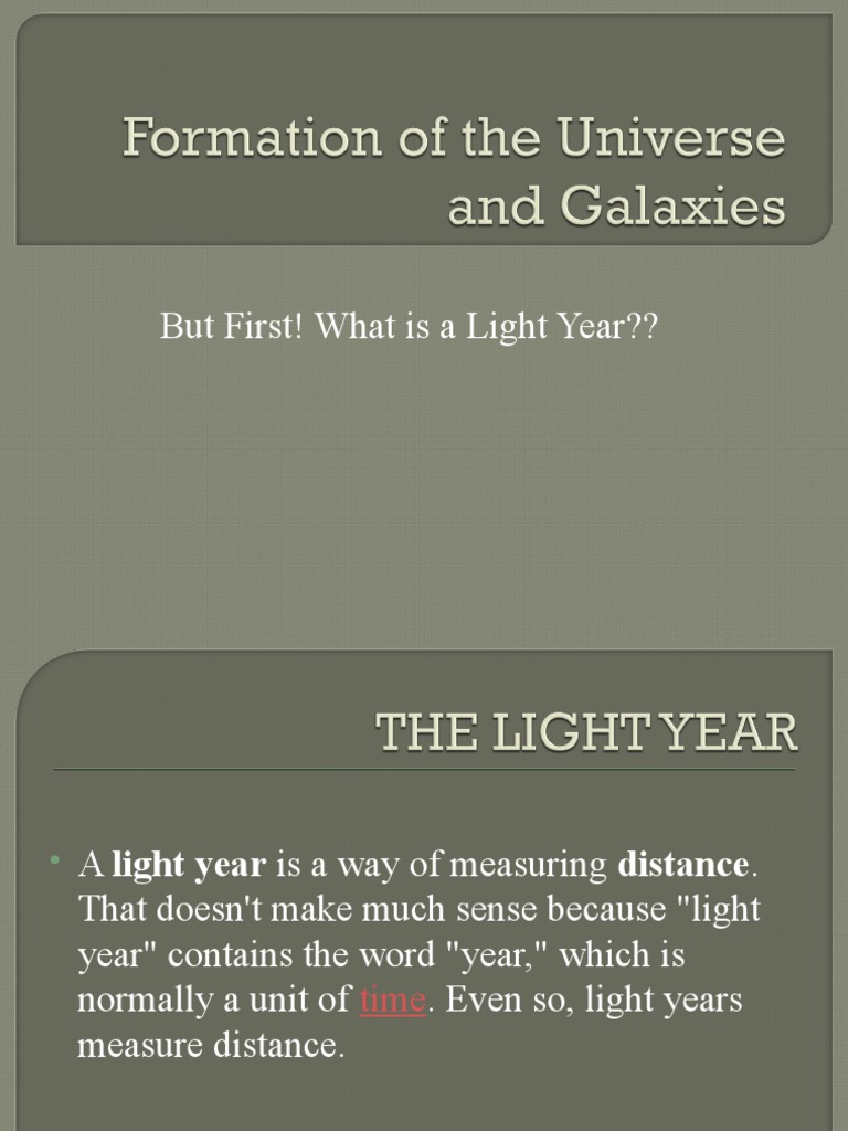 Formation of The Universe | PDF | Universe | Galaxy