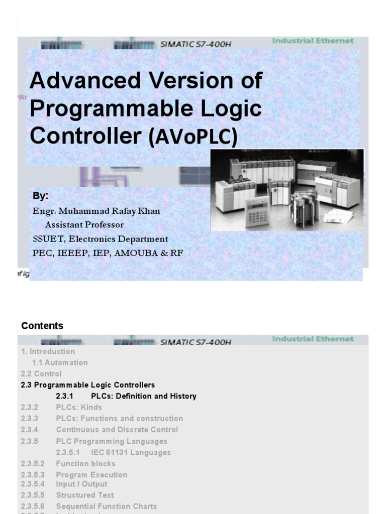LEC 03 PROGRAMMABLE LOGIC CONTROLLER - Engr, M, Rafay Khan | Descargar ... LEC 03 PROGRAMMABLE LOGIC CONTROLLER - Engr, M, Rafay Khan | Descargar ...