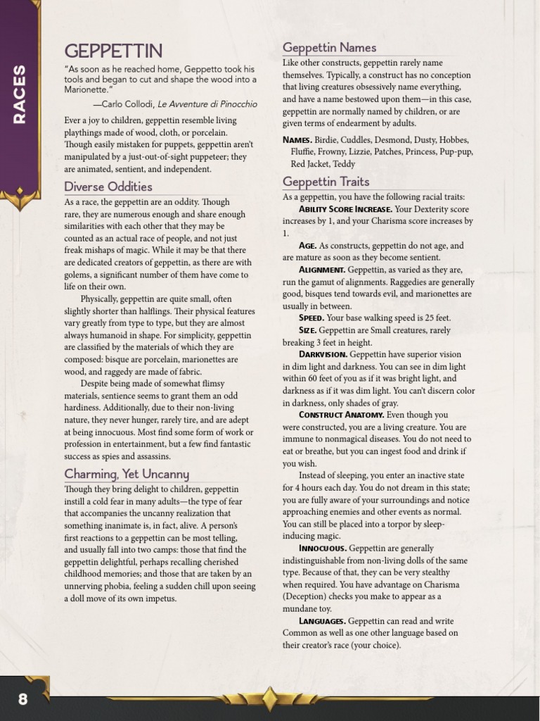 Geppettin | PDF | Dolls