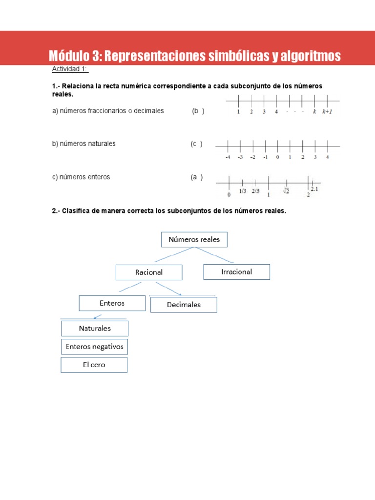 Actividad 1 (Módulo 3) | PDF | Matemáticas