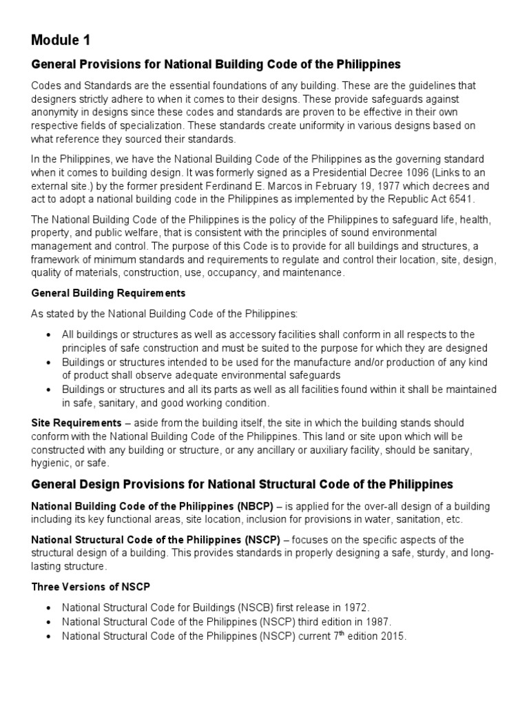 BSD Notes | PDF | Building Code | Fire Safety