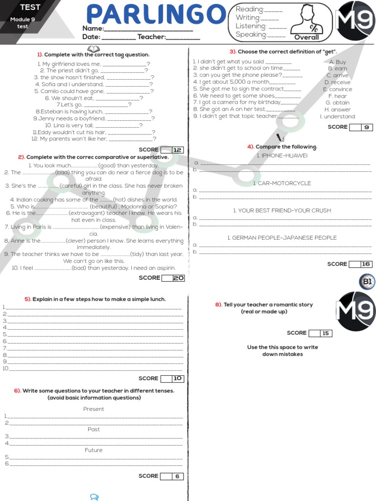 Module Exam 9 V1 | PDF