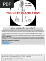 Ton-Mile Calculation for Drilling Operations | PDF | Nature